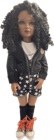 18” African American Fashion Doll- Zaria – Double Dutch Dolls